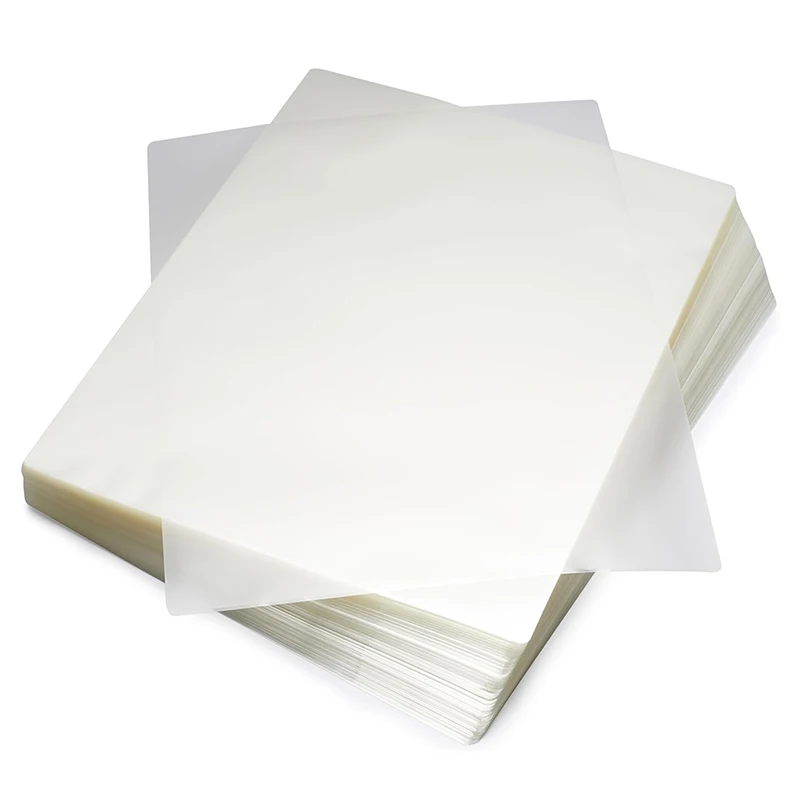 80 Microns A4 Size Thermal Laminating Sheets For Paper Or Photo ...
