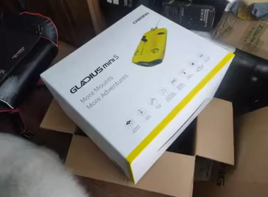 Chasing Gladius Mini S With Robotic Arm Underwater Drone Rov Diving ...