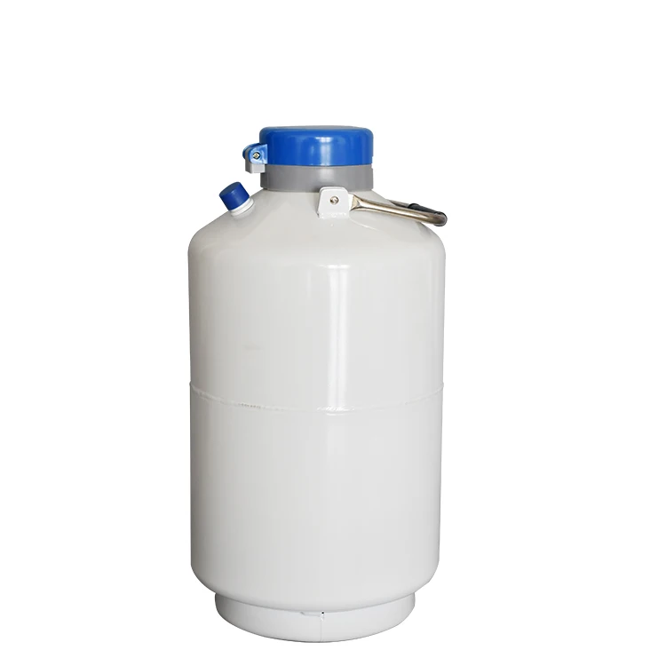 YDS-30 Liquid Nitrogen Container Aluminium Veterinary Liquid Nitrogen Tank Ln2 Dewar Factory ...
