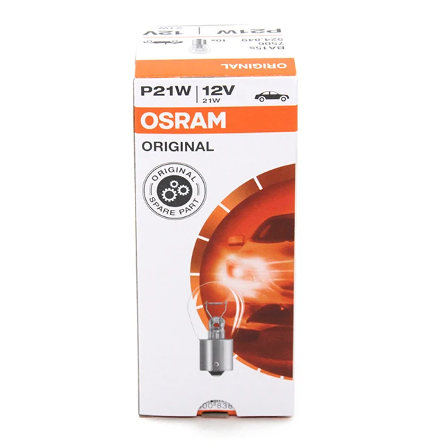 Osram 7506 12v P21w Ba15s In Blister Made In Slovakia X2 - Buy Osram ...