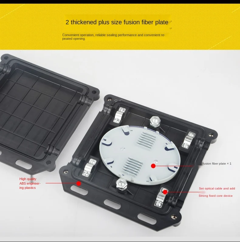 12core Fiber Optical Splice Case Fiber Optic Splice Closure ...