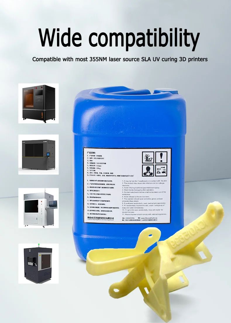 High Tough 3d Resin Sla Strongest Resin For 3d Printing Fiber Resin ...