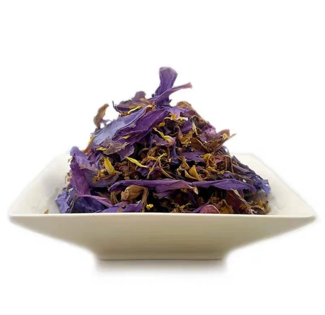 KAIYANGE Wholesale Lan Lian Hua Dried Blue Lotus Flower Bulk Petal ...