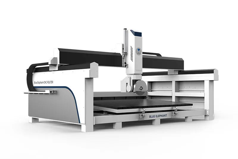 3D 5 Axis CNC Router - Precision Stone Sculpture Machine