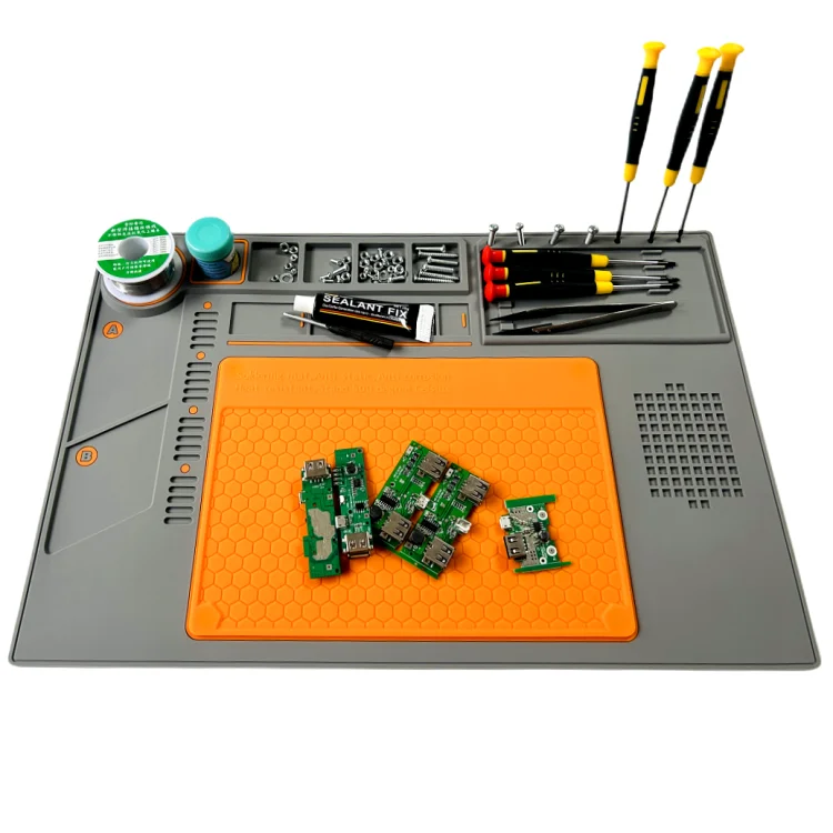 China Manufactured Custom Work Mat With Magnet Mat Repair Workbench ...