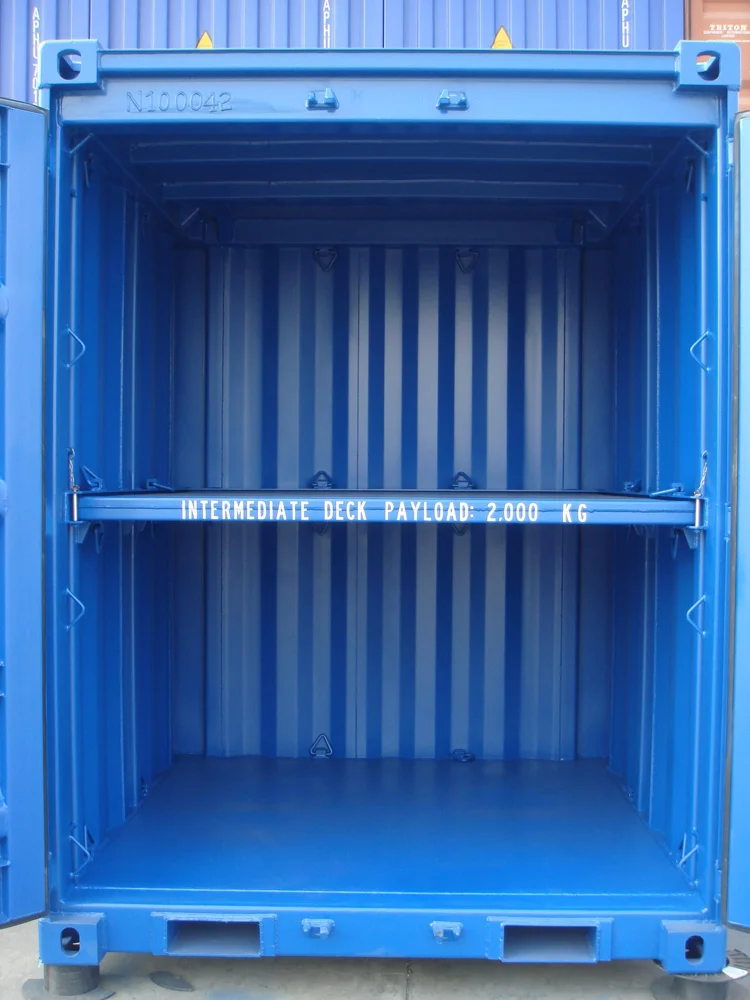 DNV Offshore Mini Container with Separate Boards Shelves for Storage of ...