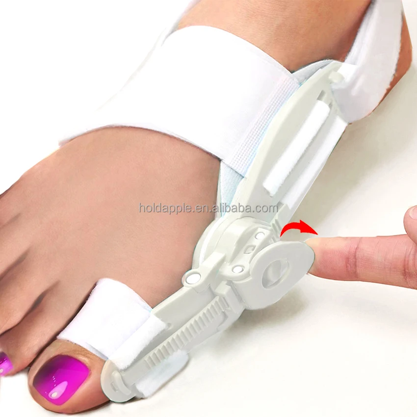 Toe Separator Splint Hallux Valgus Orthopedic Adjustable Braces Big Toe ...