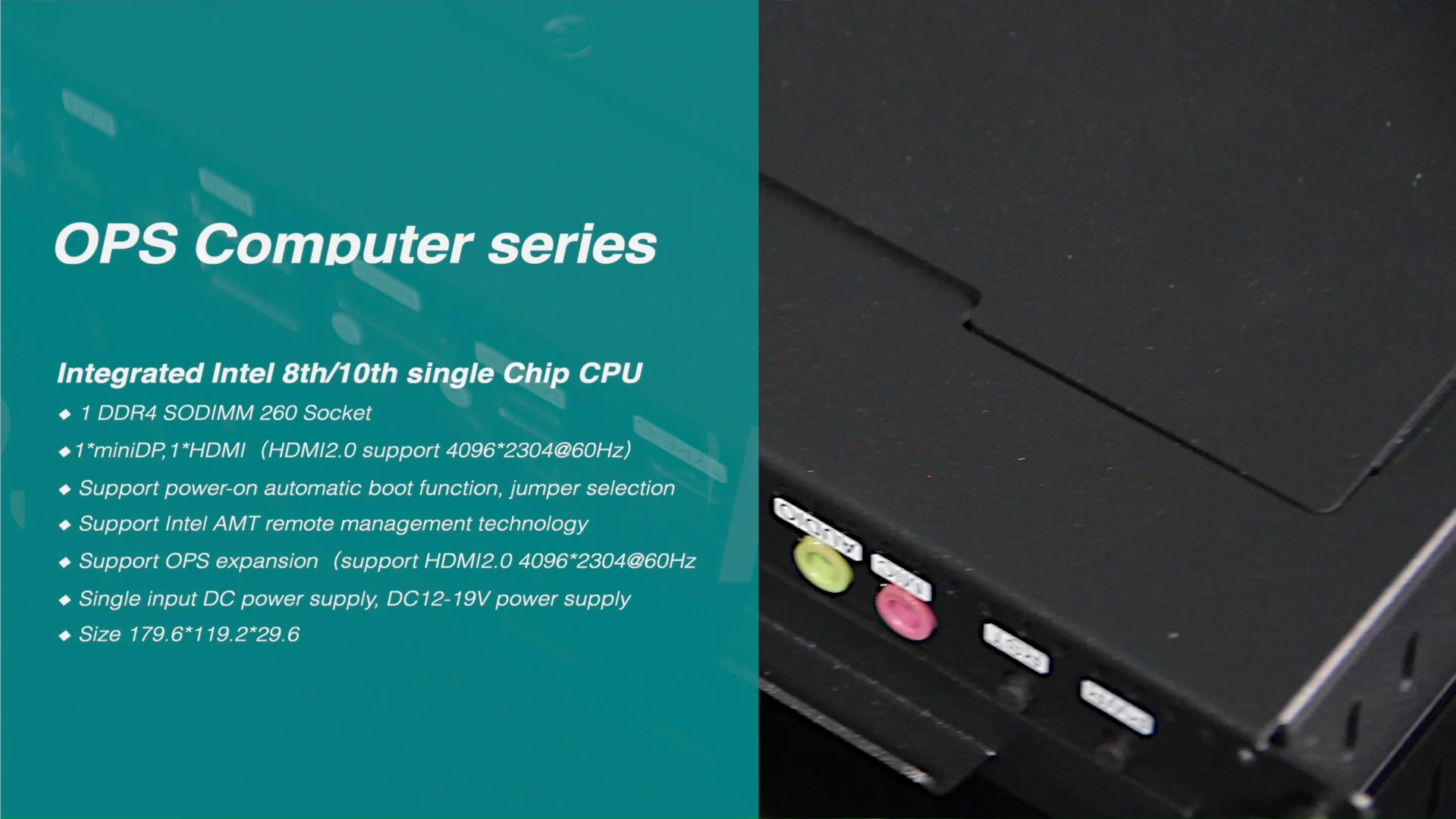 Wholesale Intel 11th Core I3 I5 I7 Flat Panel Ops Computer Module Ddr4 80pin Interactive ...