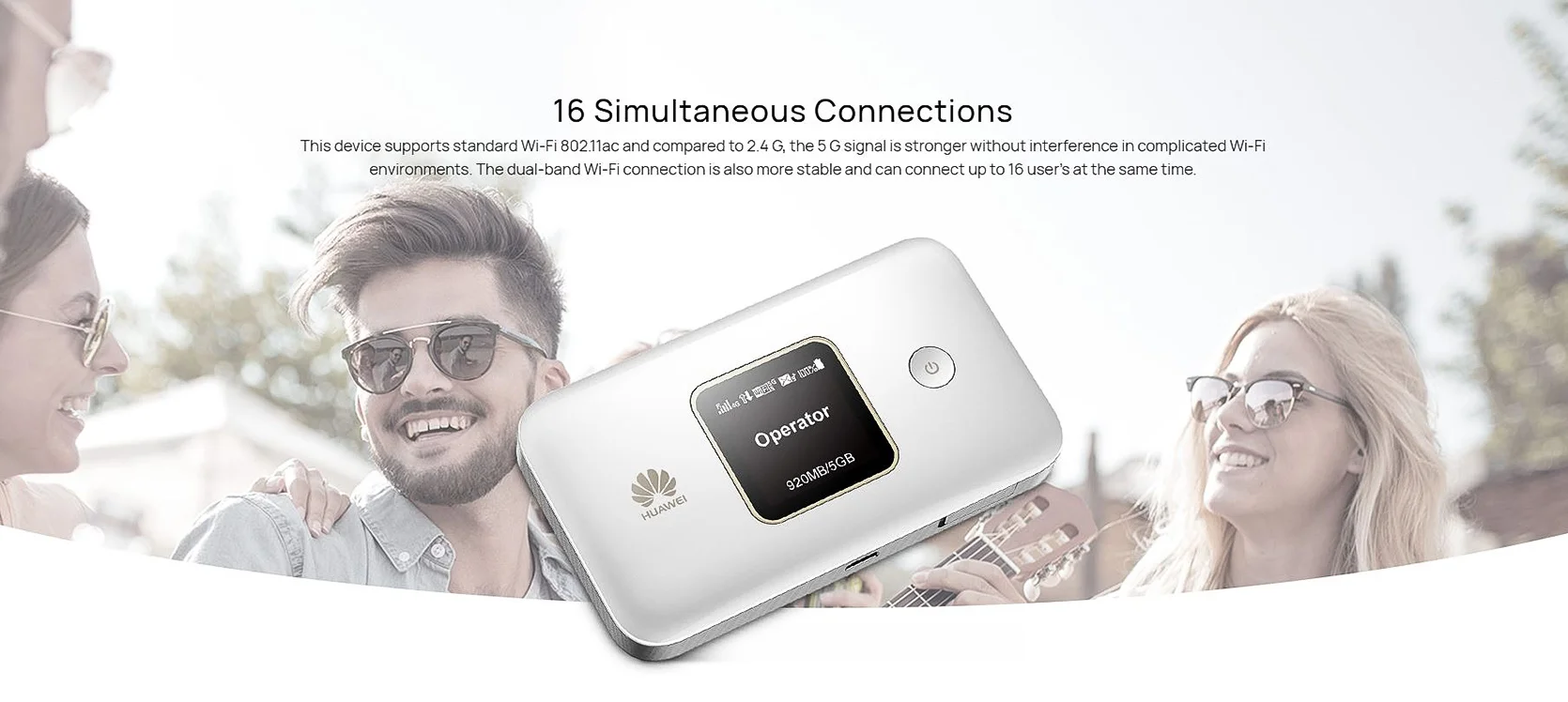 HUAWEI E5785-320 - 300mbps Pocket 4G LTE Wireless Router