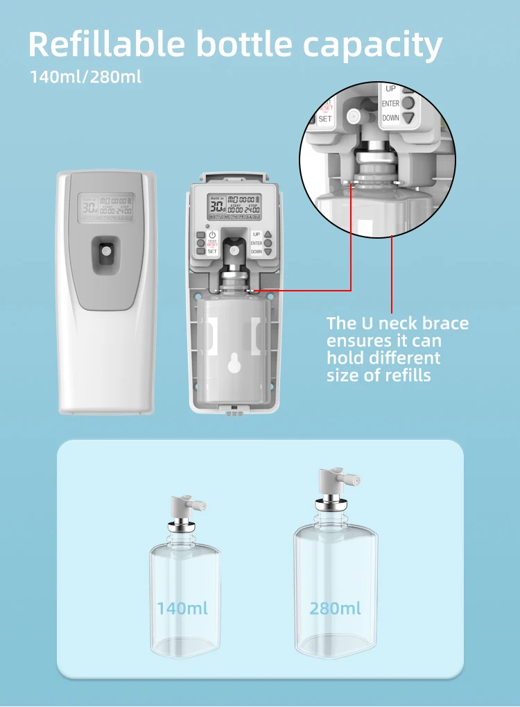 Wisekleen Automatic Insect Spray Dispenser - 300ml Refill