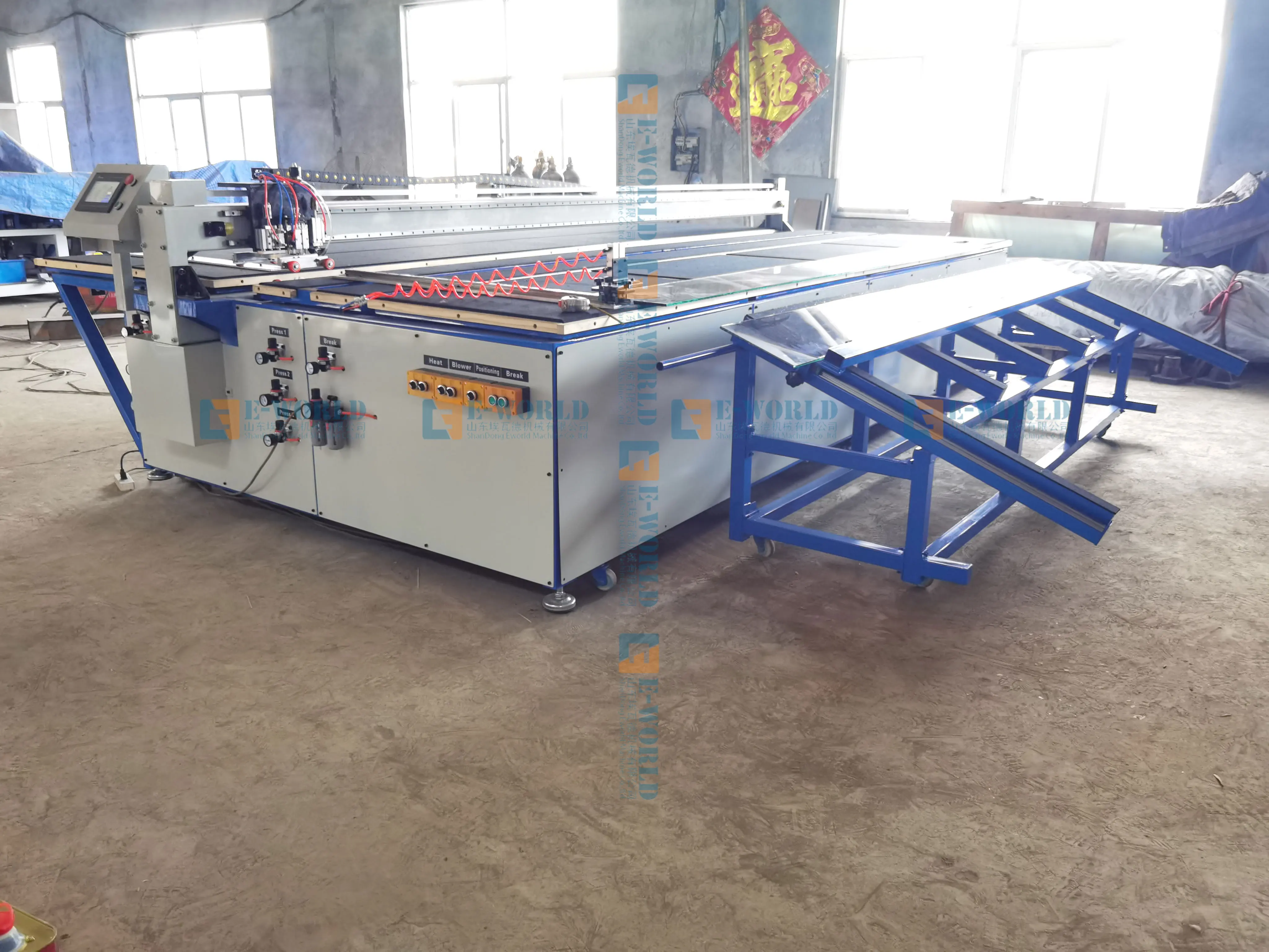 Professional Semi Automatic Laminated Glass Cutting Machine