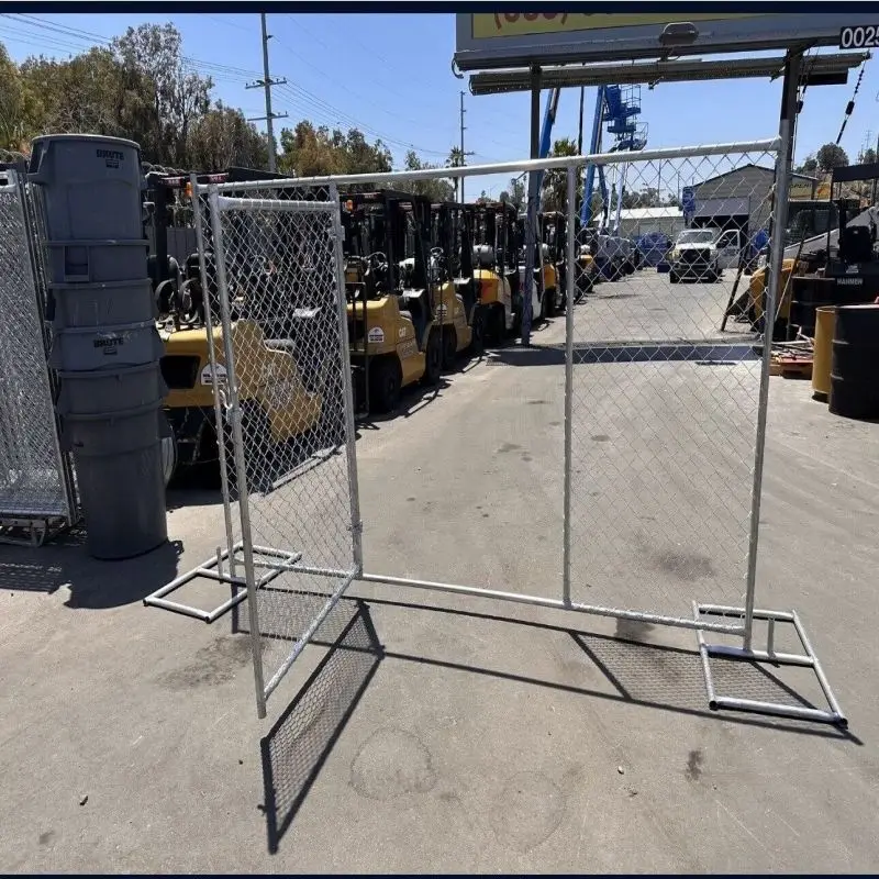 American Construction Removable Chain Link Temporary Fence Movable ...