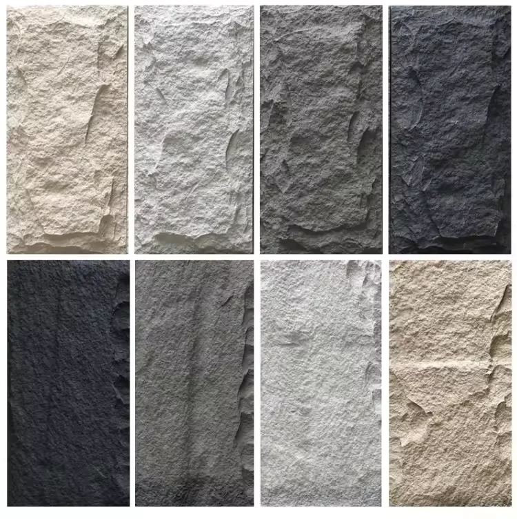 Exterior Big Slab Soundproof Stone Compressed Foam Wall Panel
