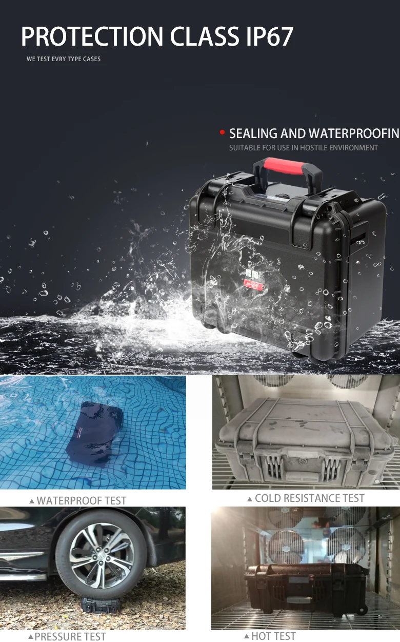 D6133 Custom Carry Case - Waterproof & Shockproof Tool Transport