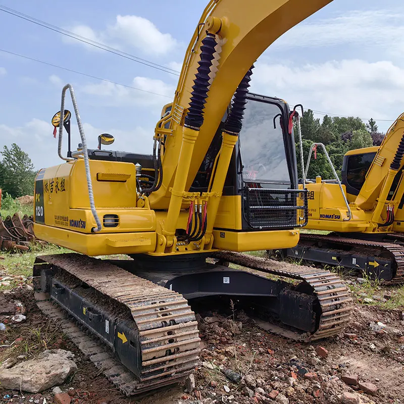Used Komatsu PC120 Excavator 2020-2023 Model 12 Ton Hydraulic System ...