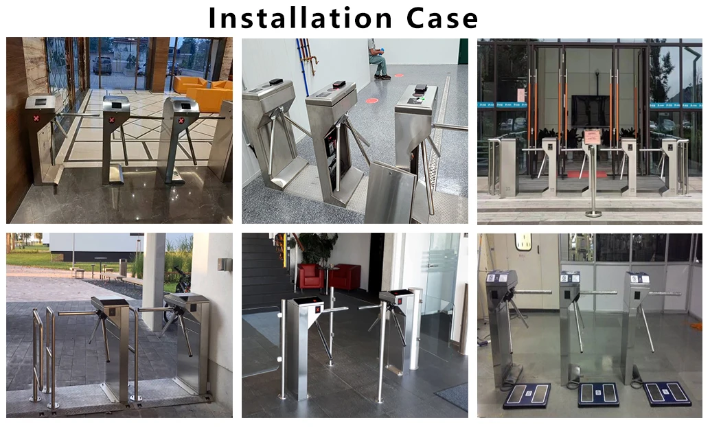 Gateface Security Turnstile Gate - Control Access Efficiently