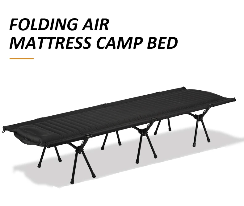 Ultralight Compact Inflatable Air Bed Tent Adjustable Height Sleeping ...