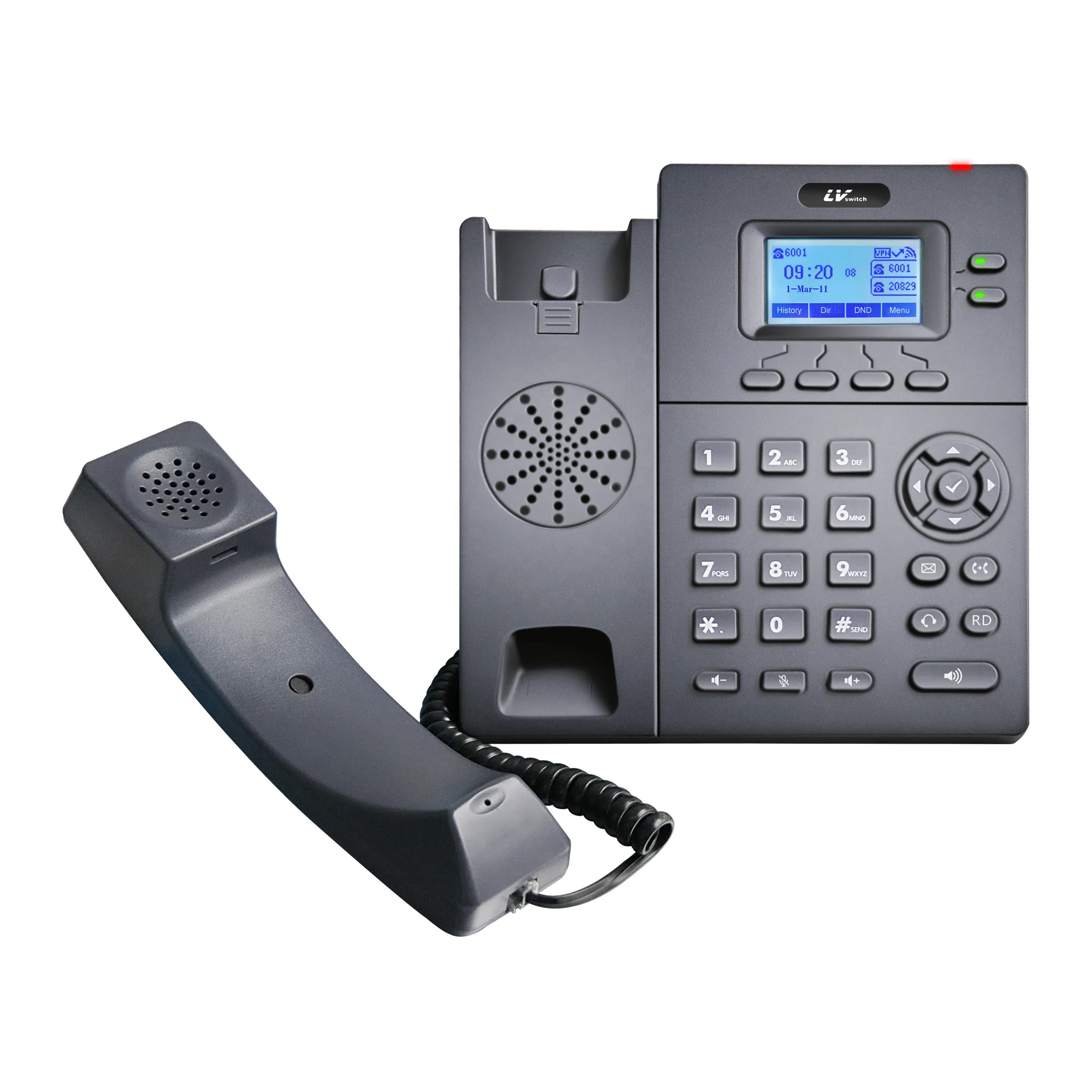 Hot Sales Good Quality Basic Voip Office Poe Ip Phone With Wifi 2.4g ...