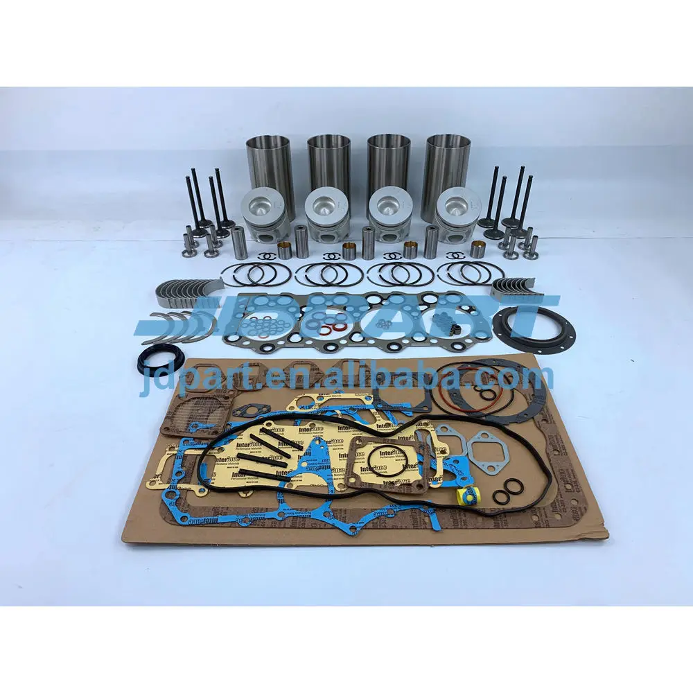 4d34 Cylinder Liner Kit With Gasket Set Bearing&valve Train For ...