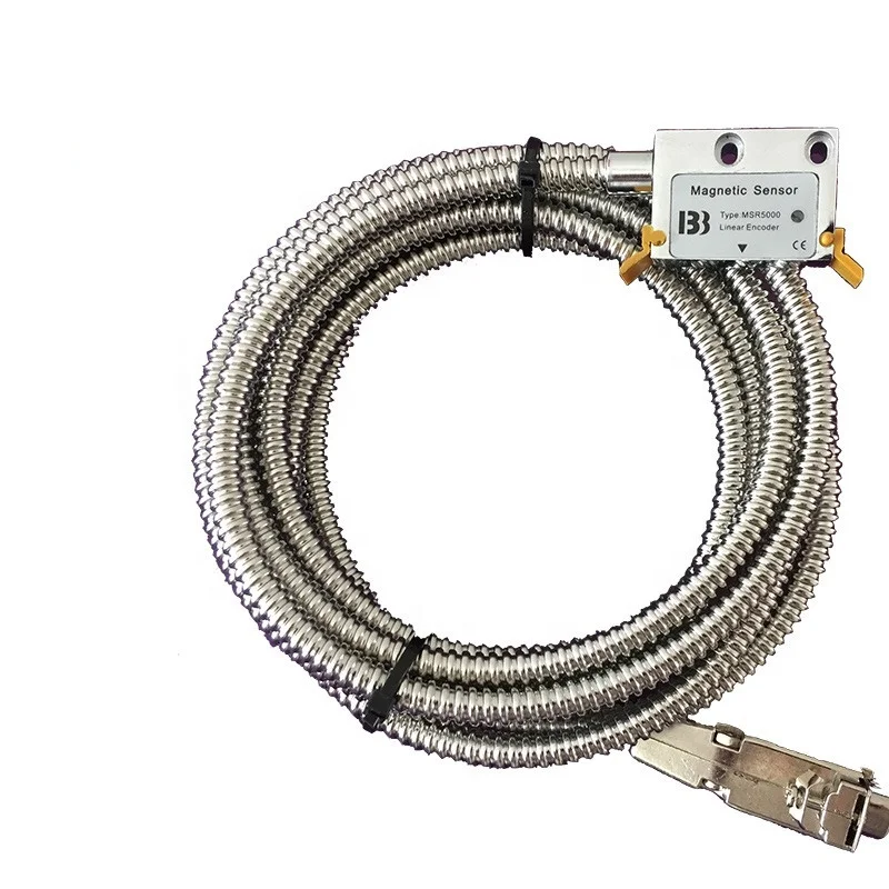 Magnetic Scale Tape Magnetic Sensor Reader Head Linear Displacement Sensor Resolution 0.005mm ...