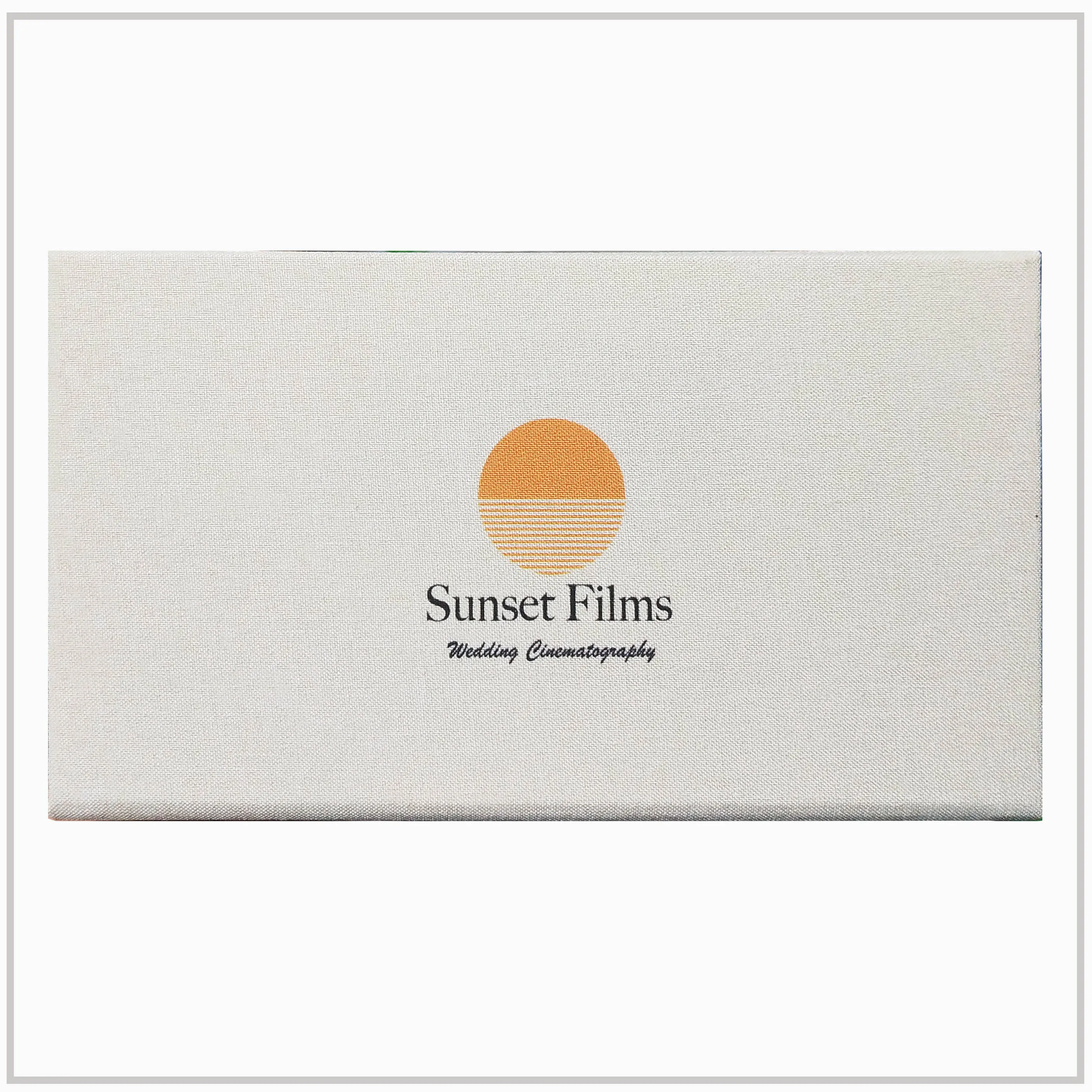 Print Package Cream Gray Linen Box - Perfect Gift Solution