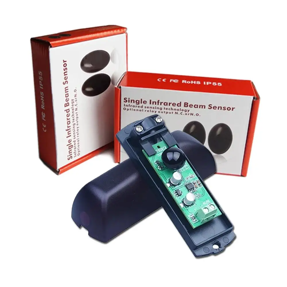 Sliding Gate Photocells 12/24v Garage Door Safety 433mhz Infrared ...