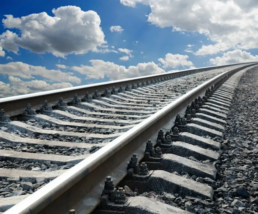 Heavy Railway Steel Rail 45mn 60kg/m Railroad Heavy Steel Rail Track ...