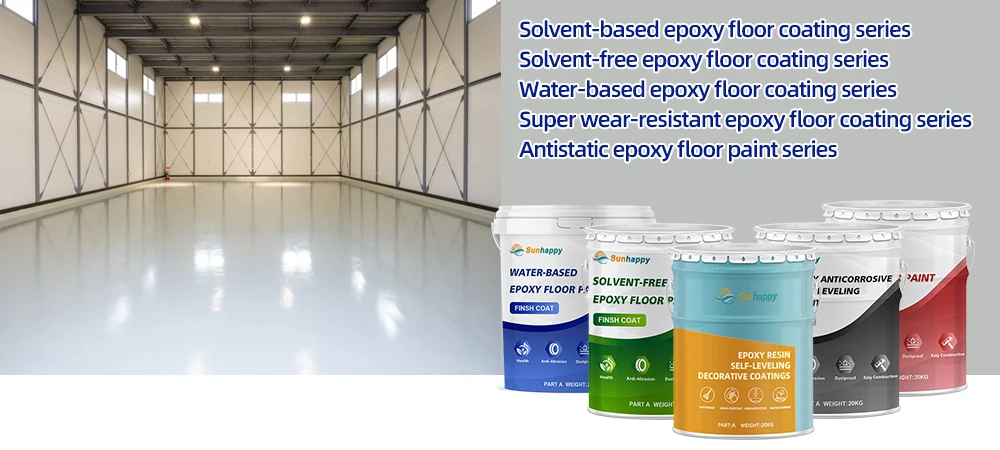 Industrial Self Levelling Epoxy Resin Floor Coating Kit