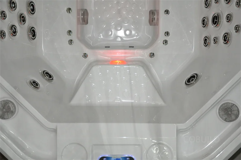 Luxury Backyard Hot Tub Best whirlpool Jetted Outdoor 12 Person Salt ...