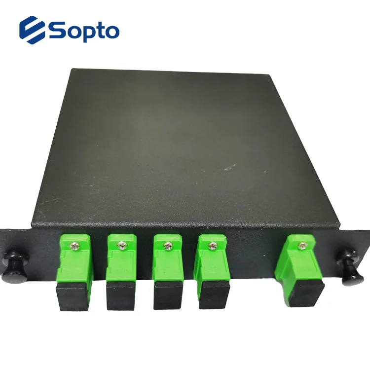 5 Port Fiber Termination Box Sc Type Indoor Suitable 1*4 Splitter Ftth ...