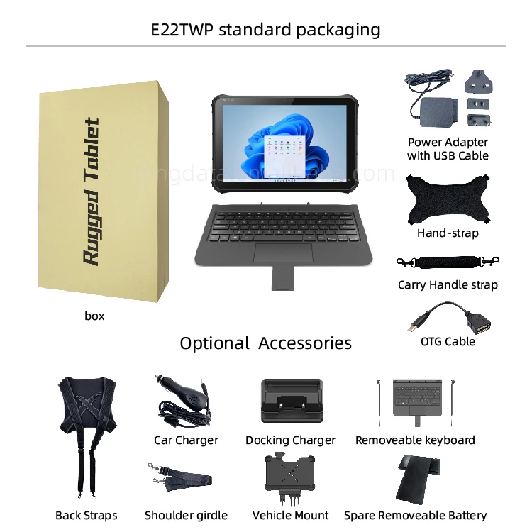 Rugged Tablet 12 Inch Windows 11 Os Industrial Ip65 Tablet With Barcode ...