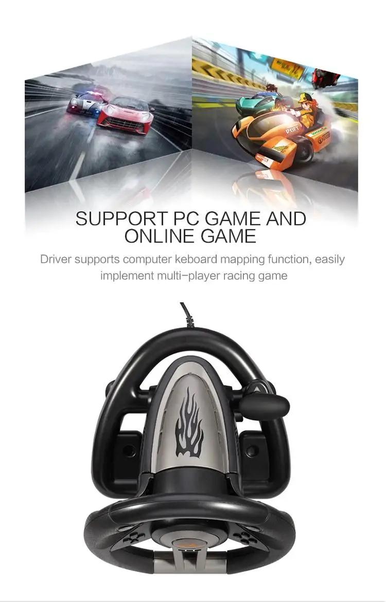 Sundi Programmable Pxn V3ii Simulator Racing Game Gaming Steering Wheel ...