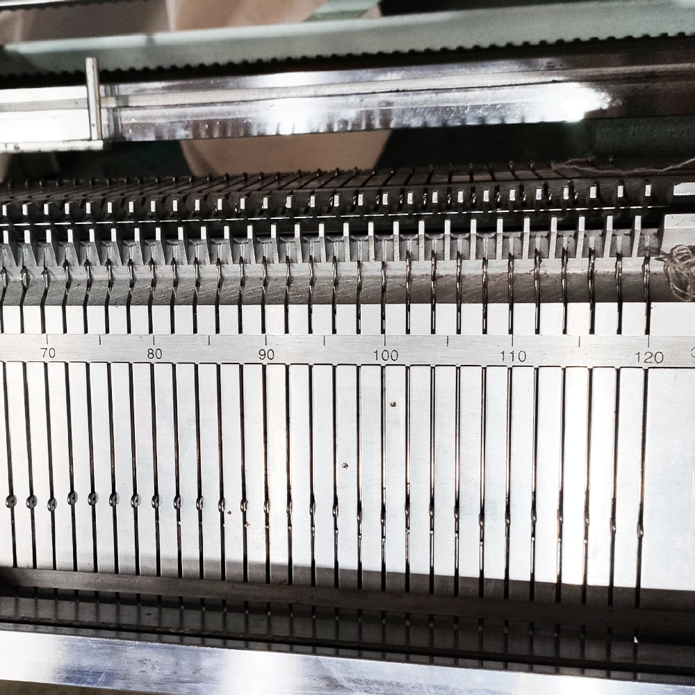 Semi Auto Flat Knitting Machine - 6 Colors & Sustainability