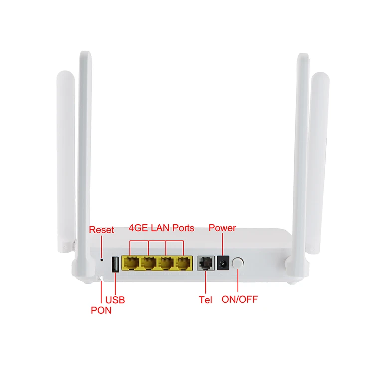 Berserk GPON ONT with 4ge+1pots+wifi Dual Band ONU Router