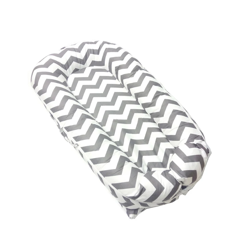 Soft Breathable Cotton Portable Baby Nest Baby Lounger For Newborn Co ...