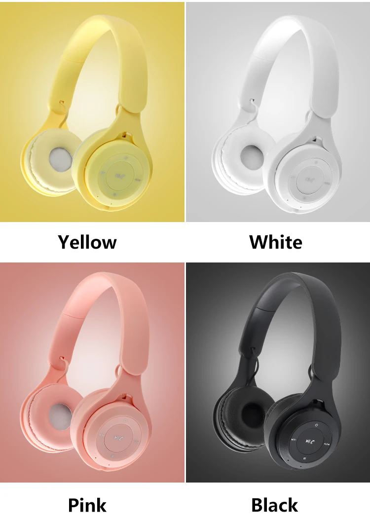 2023 Colorful Bluetooth Running Gaming Headsets with ANC