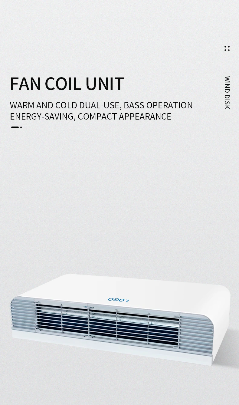 Wm-85 Fcu Blower Wall Mounted Fan Coil Unit For Sustainable Ventilation ...