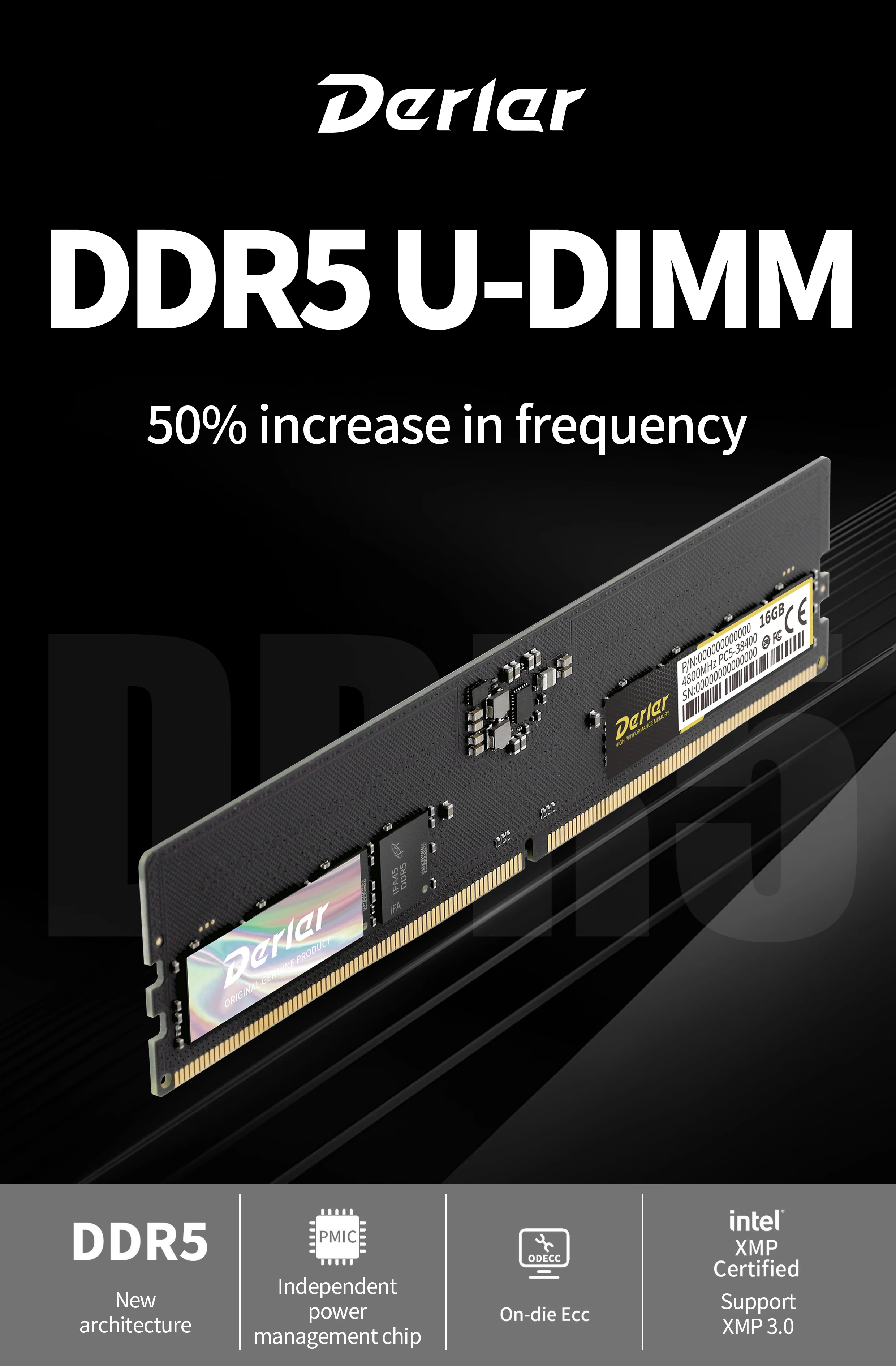 Factory Price Ram Oem Odm Desktop Pc Rams Ddr5 16gb 32gb 4800mhz 1.1v ...