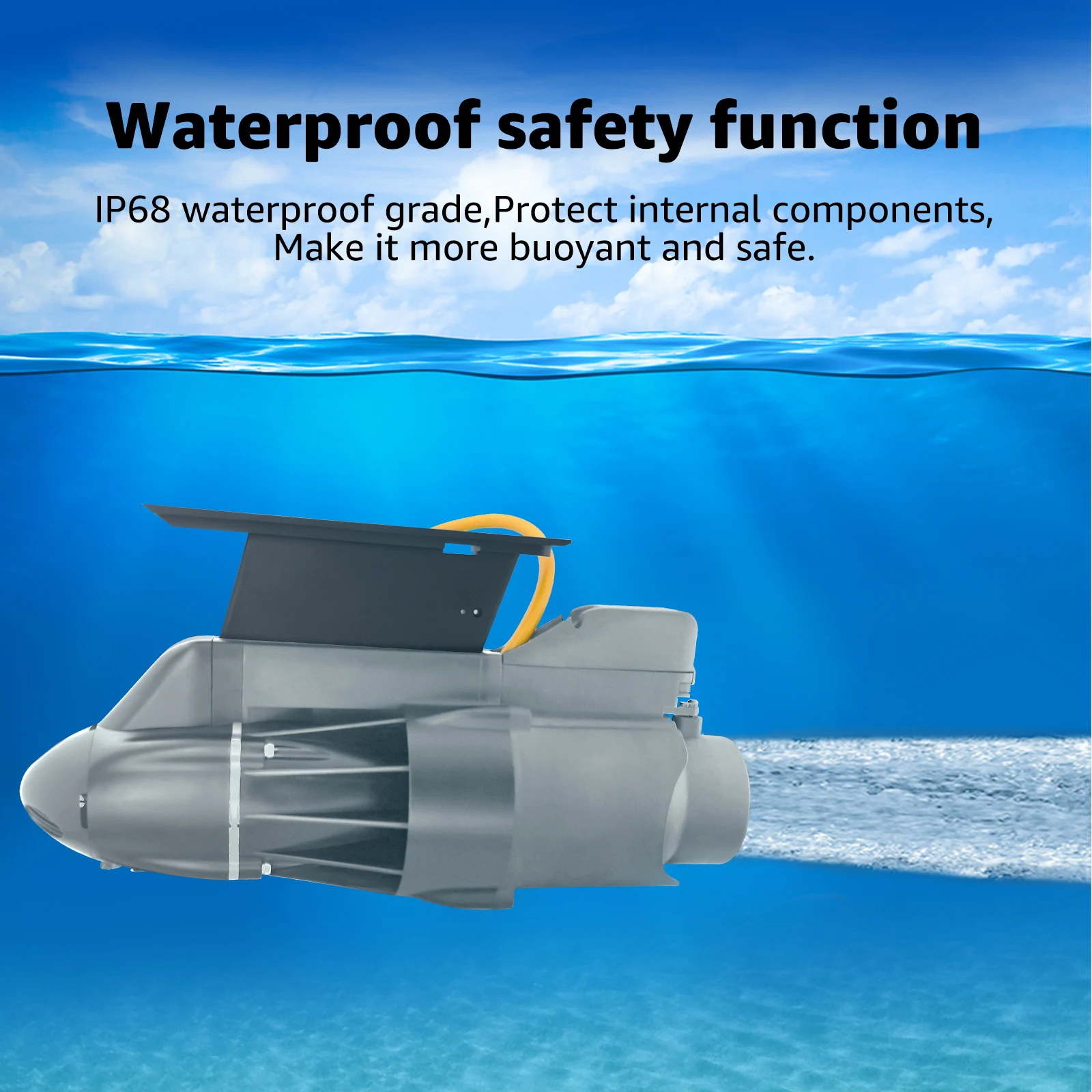 Kedean Electric Fin Power Fin - Remote Control Rudder