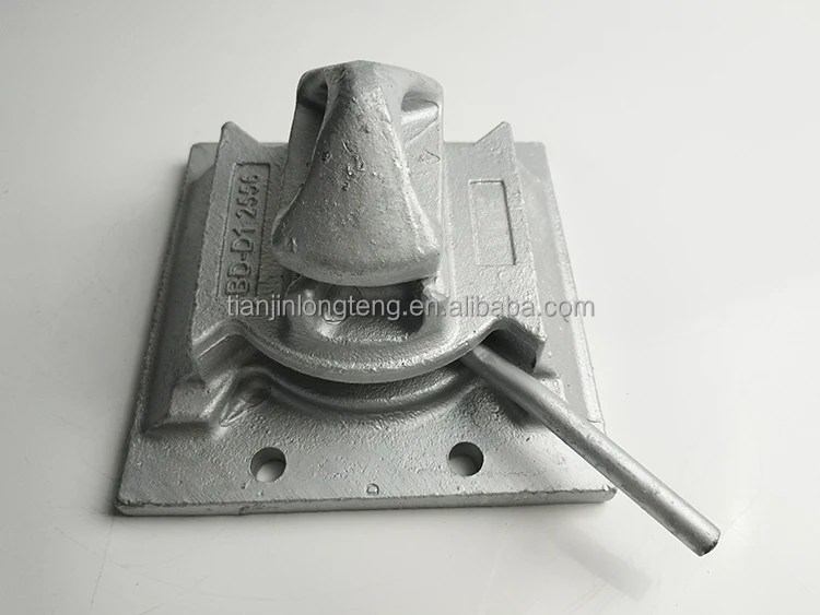 Twistlock Bottom Dovetail Bolted On Type Foundation Iso Shipping ...