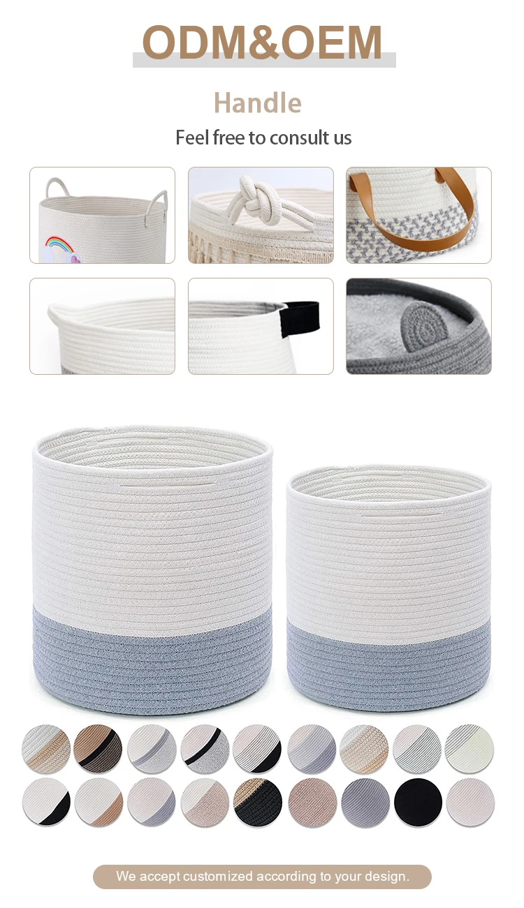 Large Woven Storage Baskets - Durable & Versatile Solutions