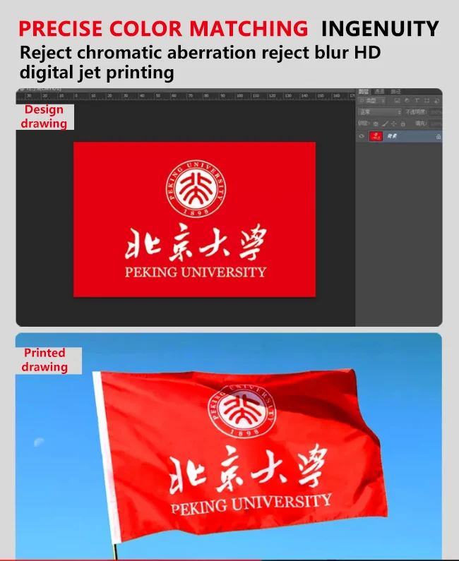 Factory Custom Logo Personalized Banner 3x5 Customized Advertising ...