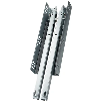 Single Extension Concealed Slides 2 Fold Undermount Drawer Slides Soft ...