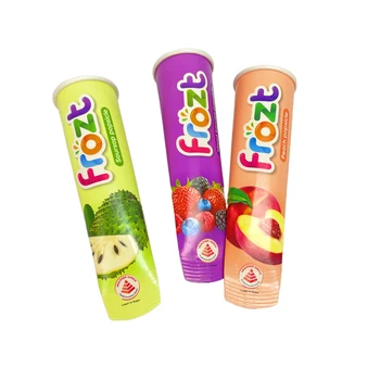 Disposable Ice Lolly Tube Frozen Calippo Squeeze Tube Ice Cream Paper Tube Packaging - Buy ...