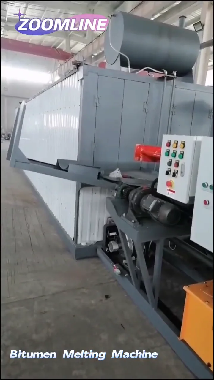 6tph Automatic Bitumen Asphalt Melting Unit Bitumen Melting Machine ...