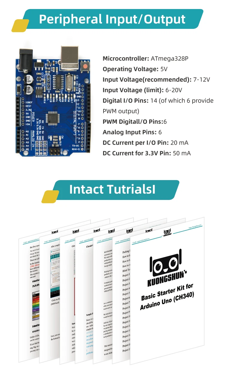 Robotlinking NEWEST RFID Starter Kit for Arduino UNO R3 Upgraded ...