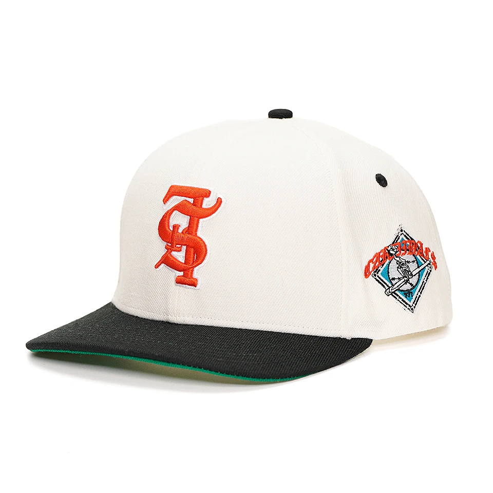 Custom 6 Panel Structured Caps with 3D Embroidered Logo