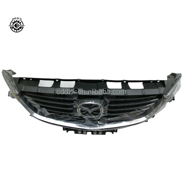 Abs Front Bumper Grille Assembly With Strip Chrome For Mazda 6 Atenza ...