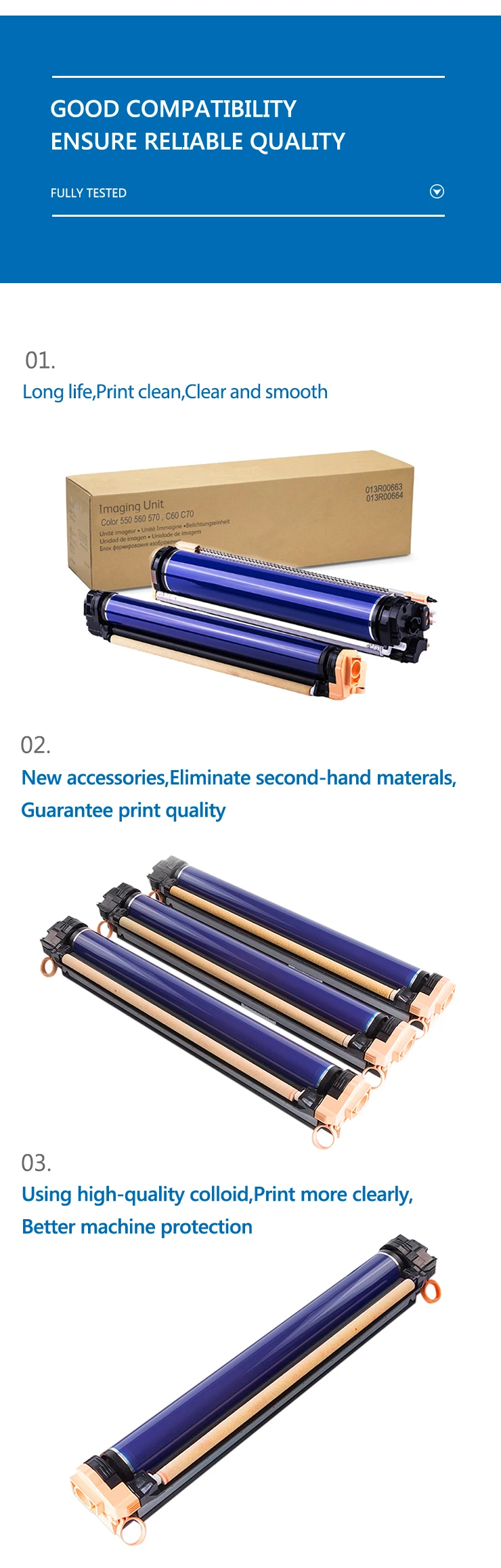 H-TWO C7780 C 7780 Compatible Drum Unit for xerox Dc Ap Iv V C5580 ...