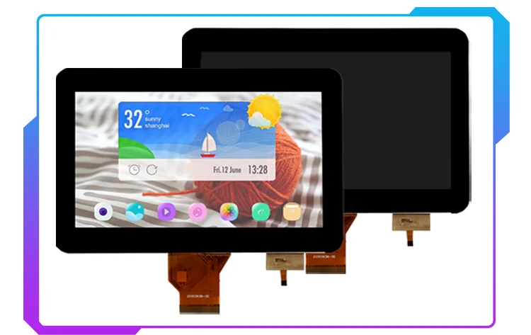 Wandisplay Custom TFT LCD Touch Screen 7Inch 800X480 Parallel RGB TFT 7 ...